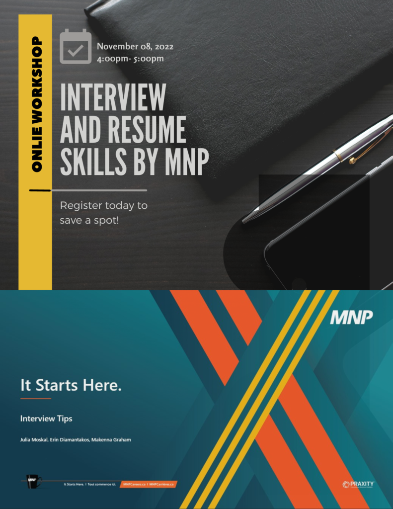 MNP Highschool Presentation - Volunteer Connect York Region