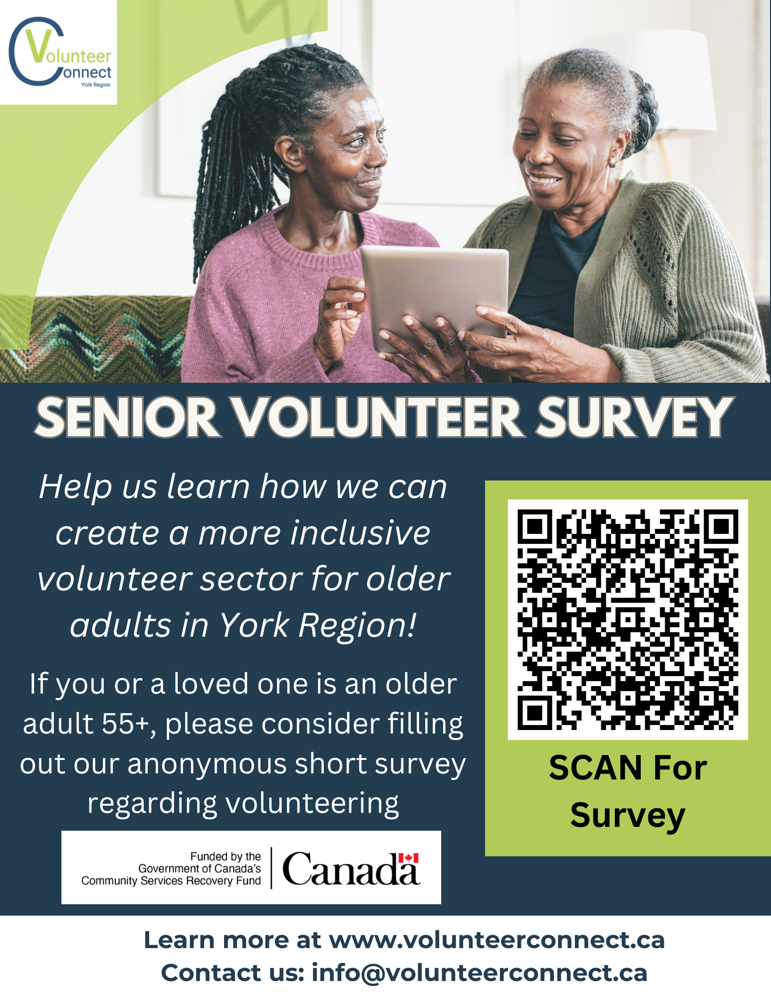 Senior's Program - Volunteer Connect York Region